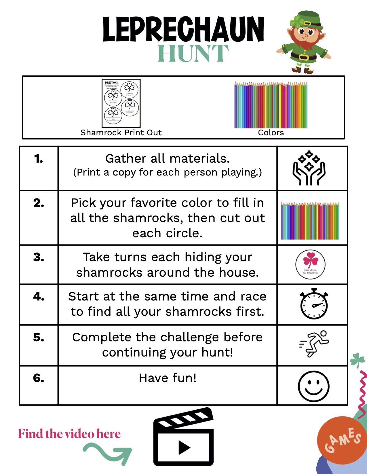 Leprechaun Hunt – RAD Camp