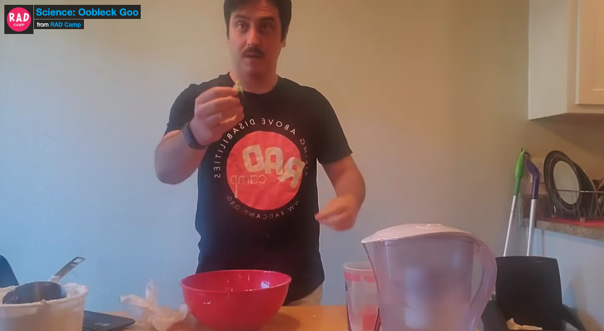 Oobleck Goo – RAD Camp